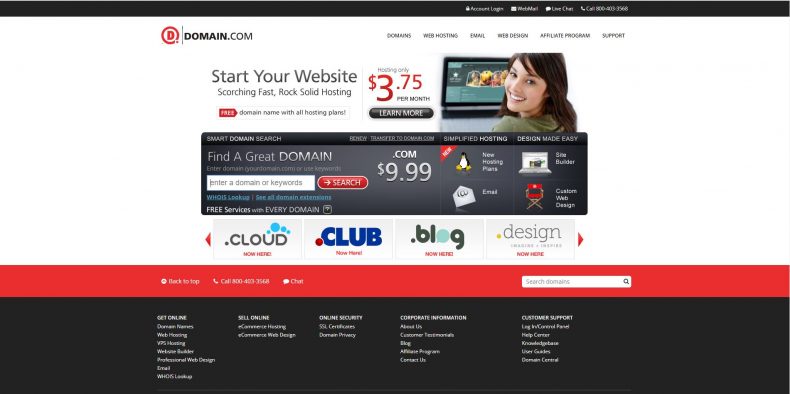 Domain.com Review - TrustedHostingAdvice Domain.com Review - TrustedHostingAdvice